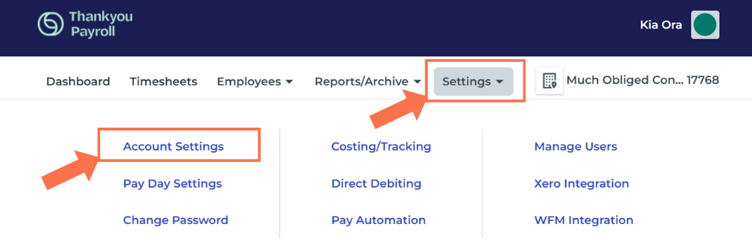Using an Organisation Logo on Payslips
