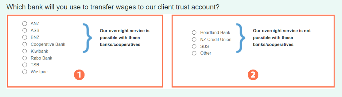 Why can't I create an Overnight Pay?