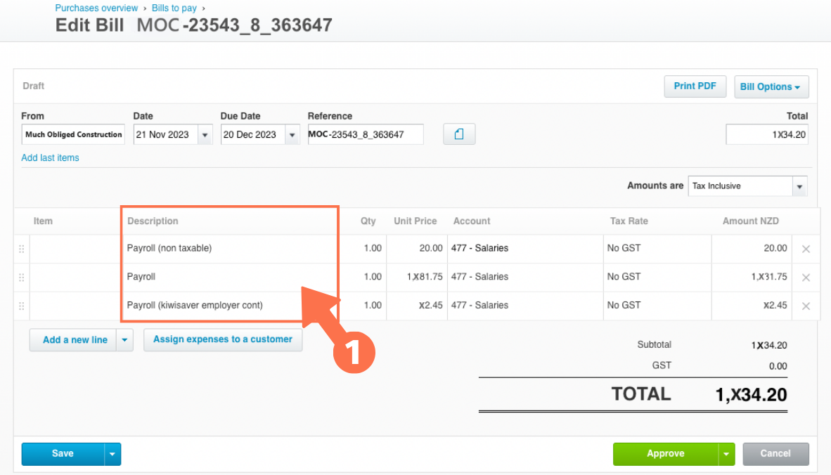 Customising your Xero Invoice Template using Custom Reports