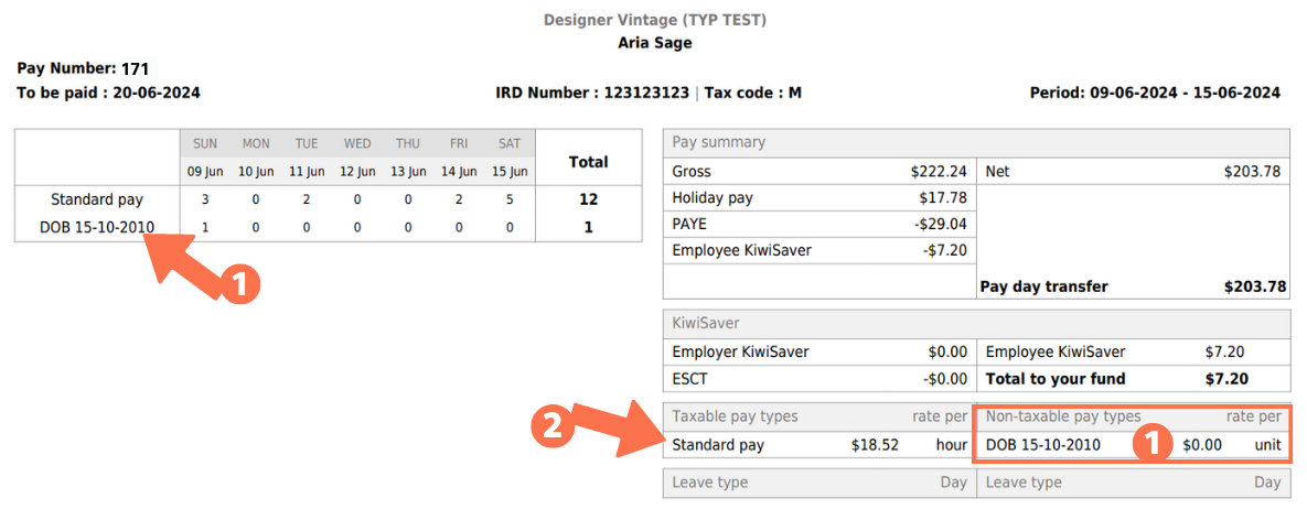 How do I Set Up a Young Employee in the System?