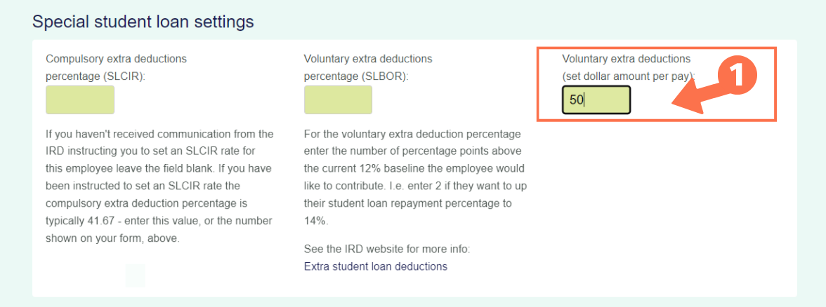 Employee Student Loan Deductions