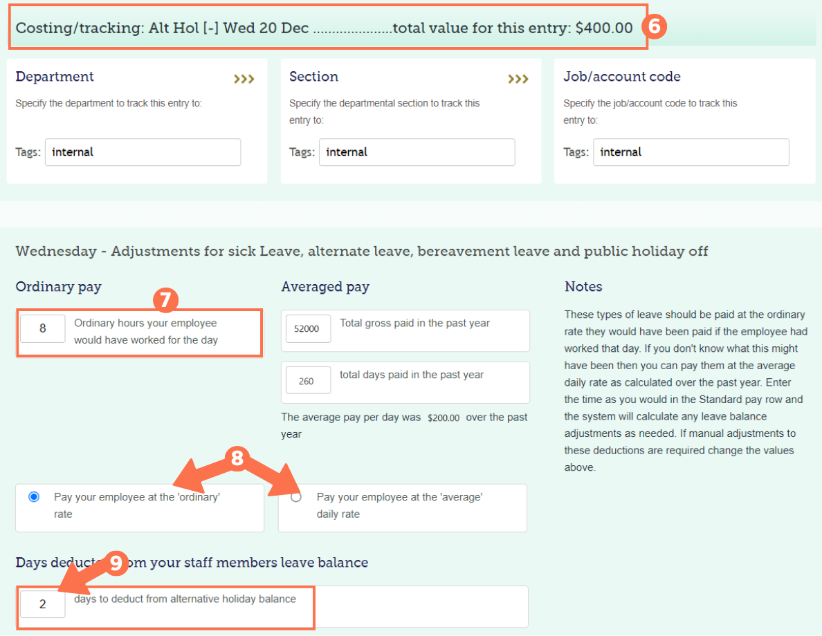Creating a Final Pay (Termination Pay) for a Departing Employee