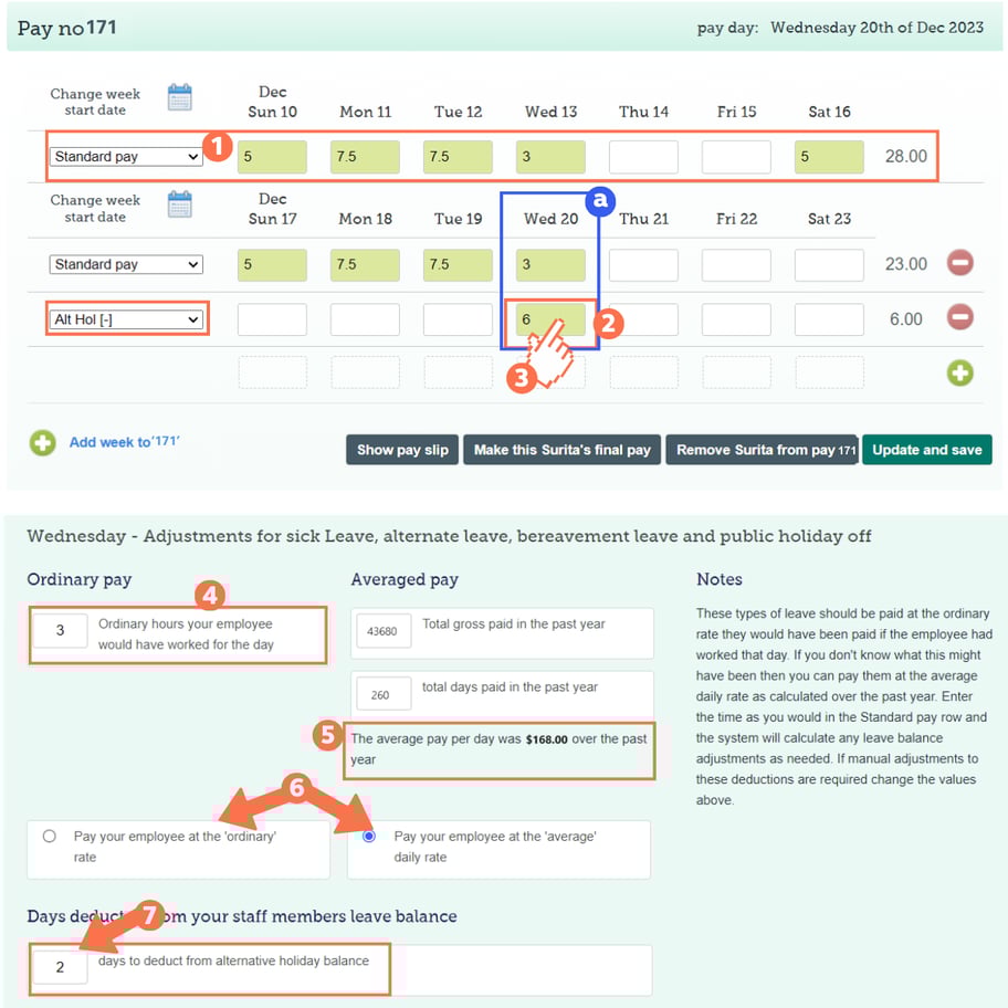 Creating a Final Pay (Termination Pay) for a Departing Employee