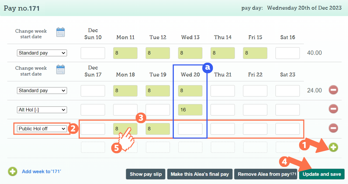 Creating a Final Pay (Termination Pay) for a Departing Employee