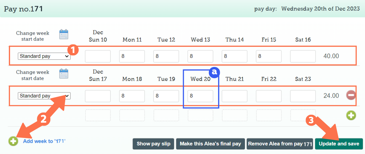Creating a Final Pay (Termination Pay) for a Departing Employee