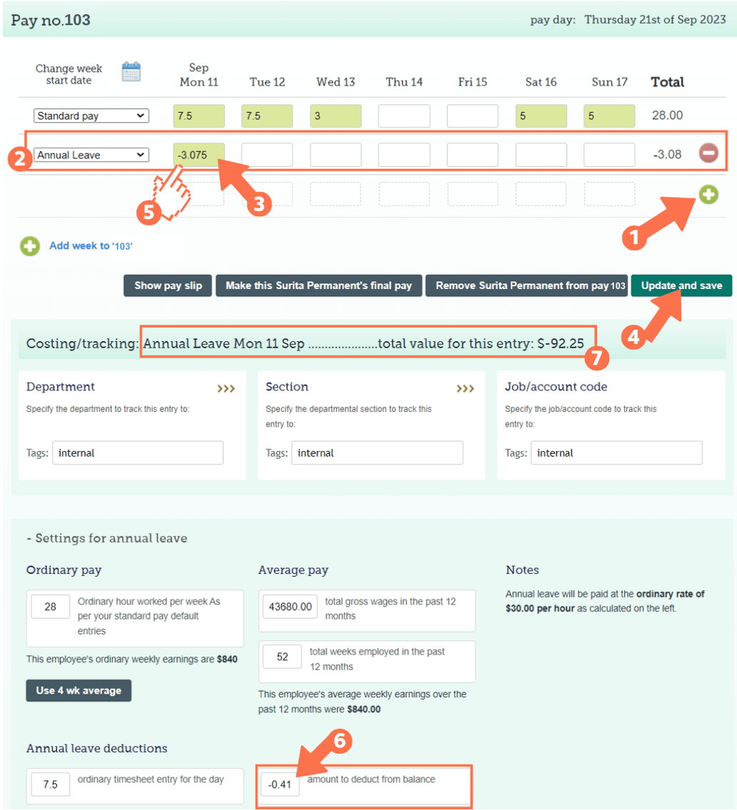 How do I Adjust an Incorrect Leave Balance?
