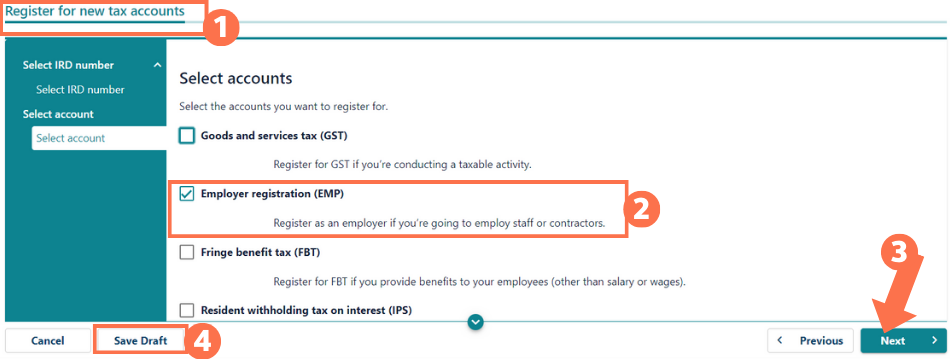 Registering as an Employer with the IRD