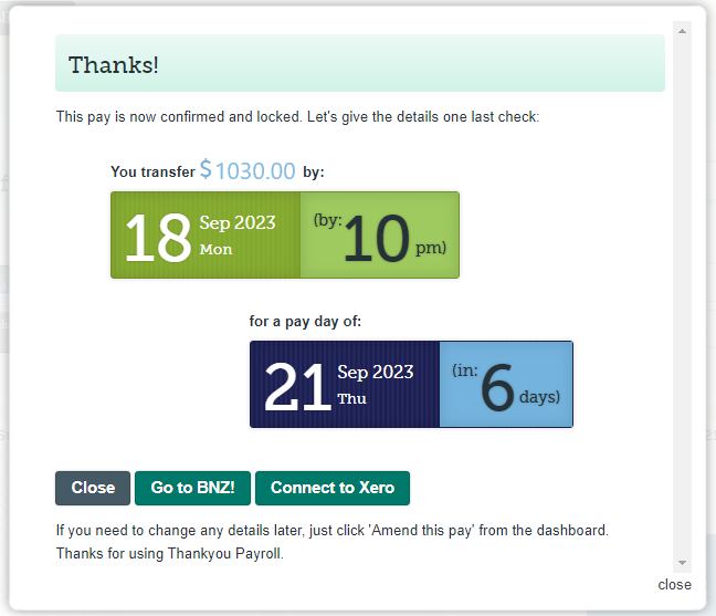 How to Run Your First Pay