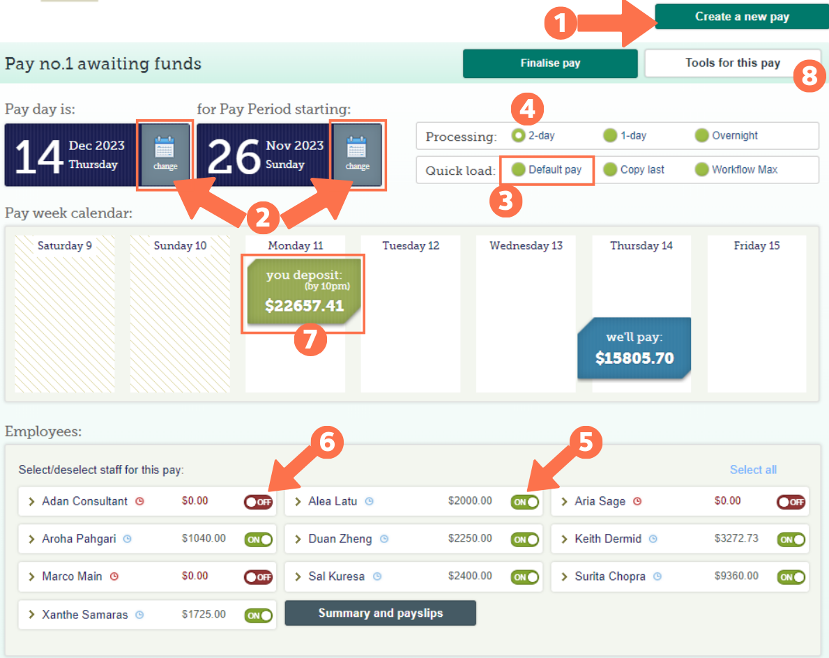 Setting Up Pay Automation