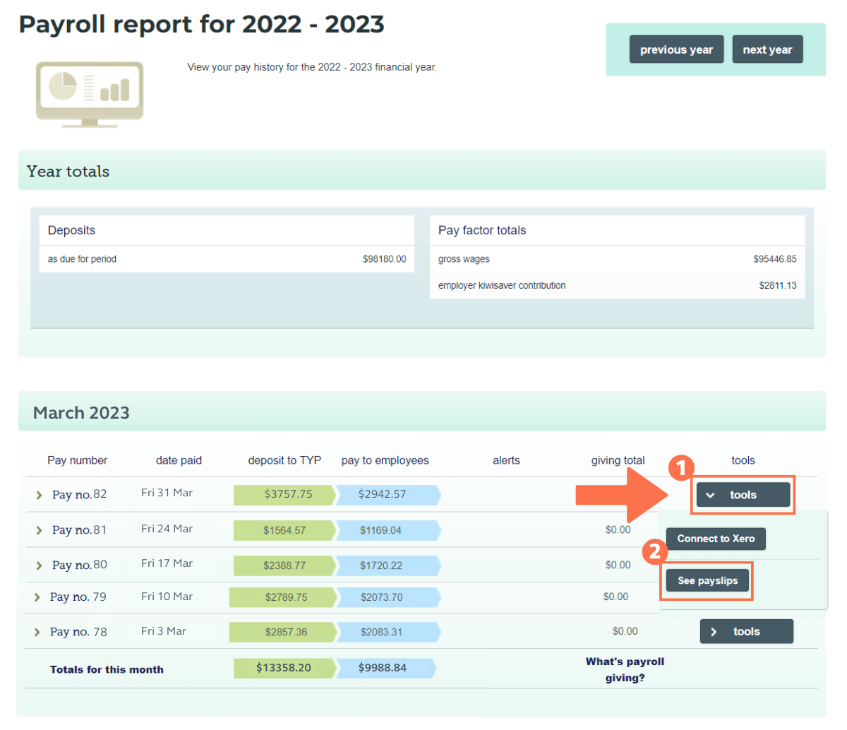 Understanding the Employer Pay Summary