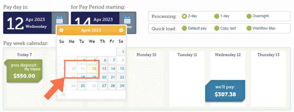 Why is the day directly following a public holiday not available as a ...