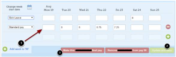 Creating a Final Pay (Termination Pay) for a departing employee